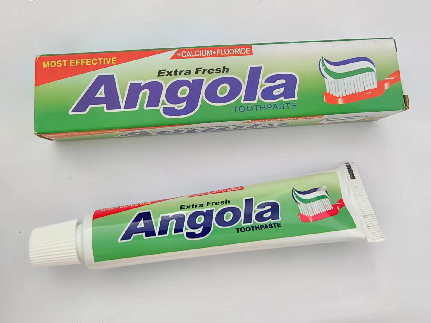 50g Angola toothpaste 3 colors - Guangzhou Mengjie Daily Necessities Co ...